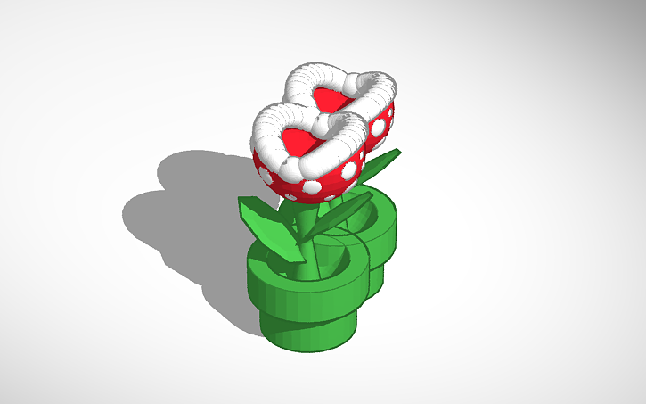 3D design pirana plant mario jean carlos zayas | Tinkercad