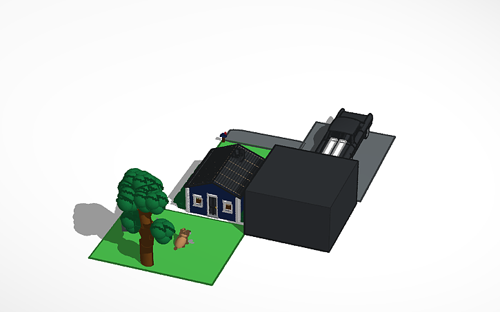 3D design Project House - Tinkercad