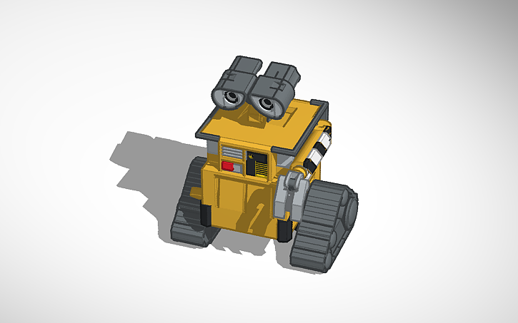 3D design Wall-E - Tinkercad