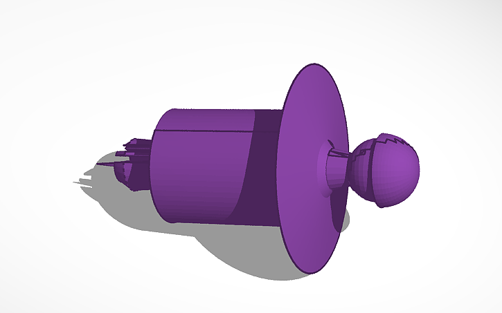 3D design Mazda 3 hatch string knob | Tinkercad