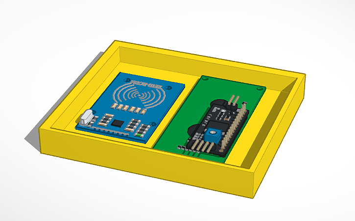 3D design Copy of Arduino RFID-RC522 - Tinkercad