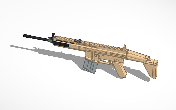 3D design Mk 16 (scar-L) | Tinkercad