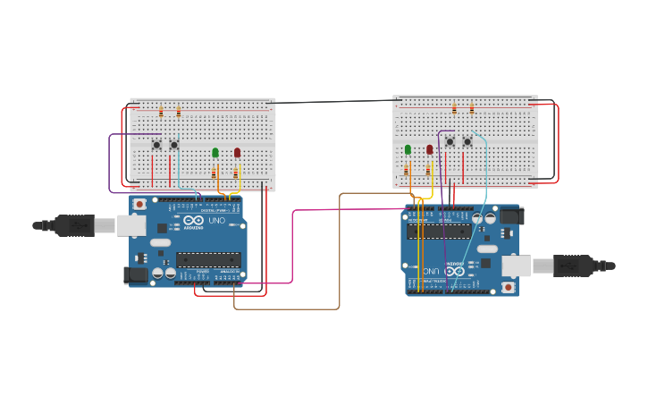 Circuit Design I2c Communictions Between Two Arduino Tinkercad 9703