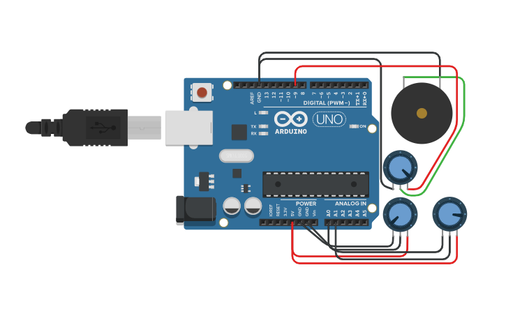 Circuit design Synth R3 - Tinkercad