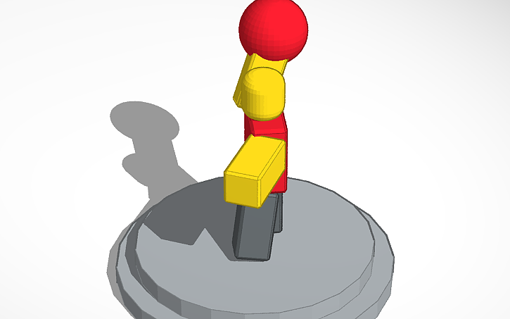 3D design Baller meme statue - Tinkercad