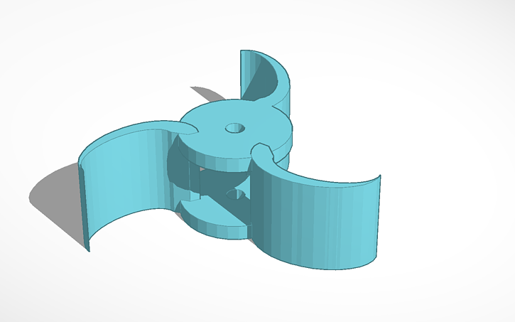 3D design Blades - Tinkercad