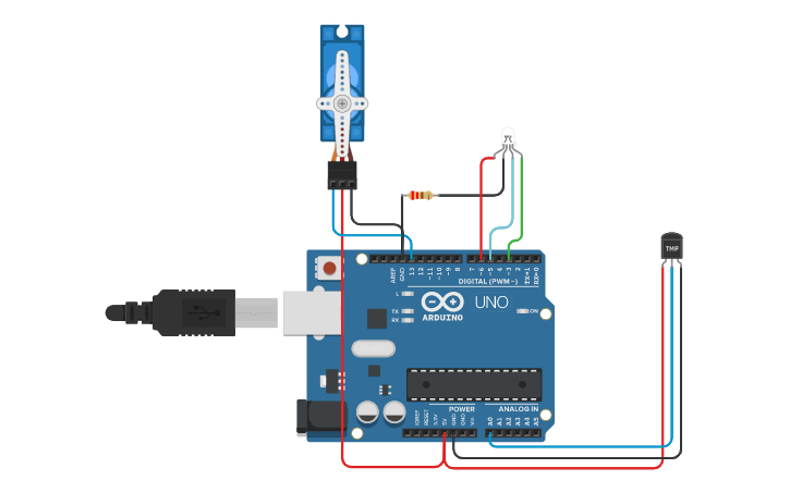 Circuit Design Praktikum 8 Aliyah Putri Xii Mipa 2 Tinkercad