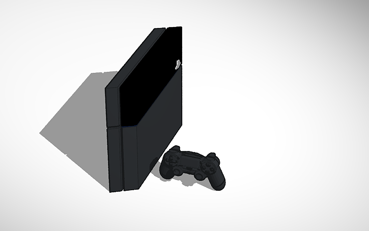 3D design Playstation 4 - Tinkercad