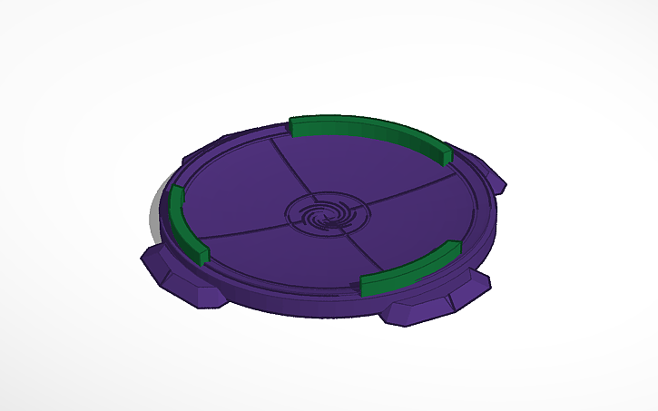 3D design Copy of Custom BeyBlade Burst Stadium | Tinkercad