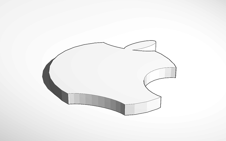3d Design Apple Tinkercad