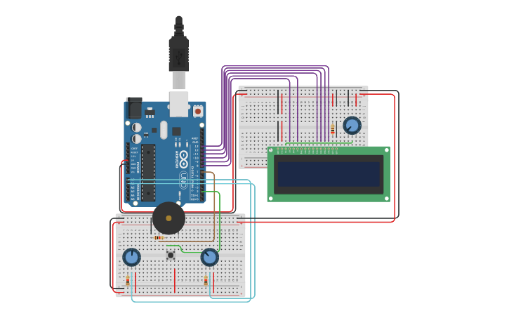 Circuit design Ejercicio 2 - Radio - Tinkercad
