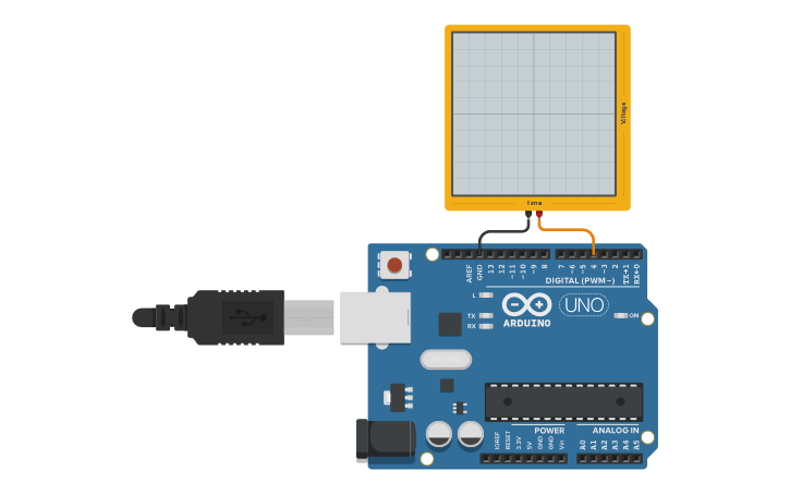 Circuit design Timer Interrupt - Tinkercad