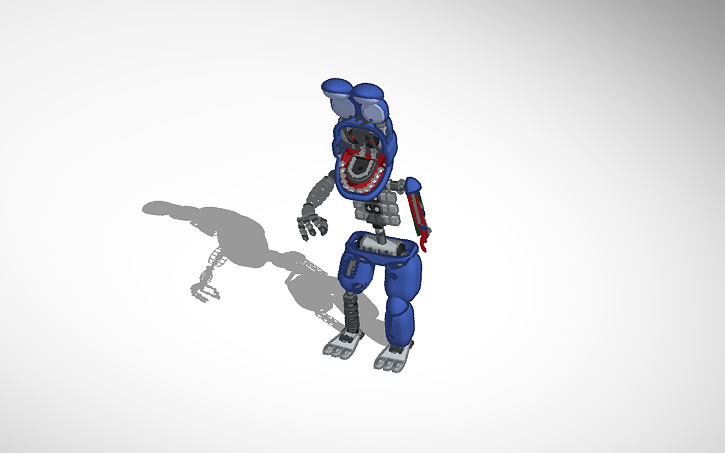 3D design Ignited Bonnie - Tinkercad