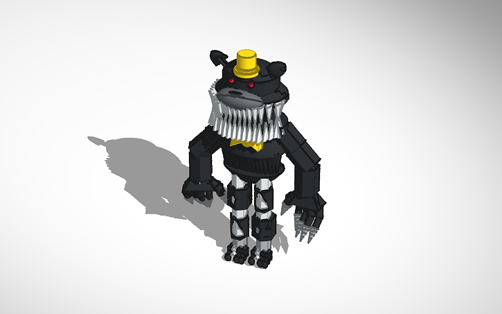 3D design FNaF Nightmare (Animatronic) - Tinkercad