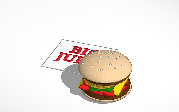 3d Design Food Tinkercad
