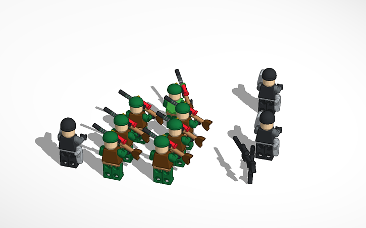 3D design Army - Tinkercad