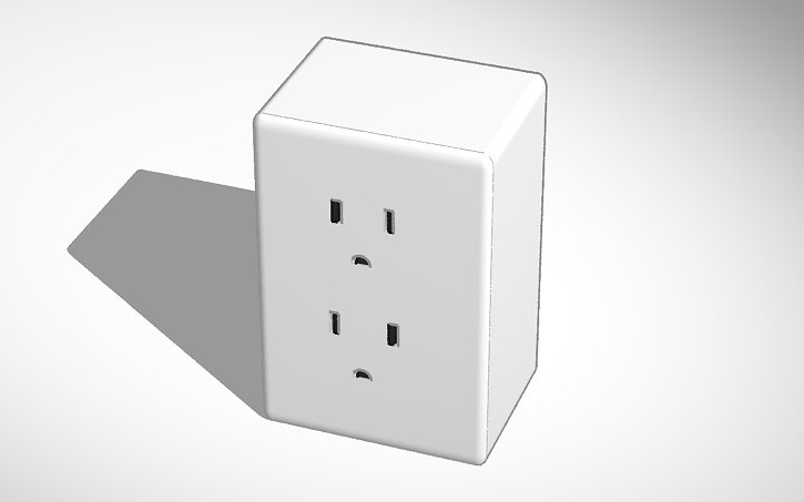 3D design outlet - Tinkercad