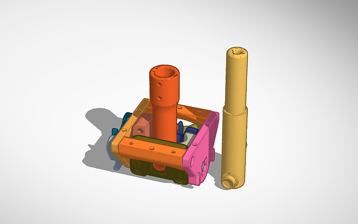 3D design Object-77b (Объект-77б) joystick gimbal - Tinkercad
