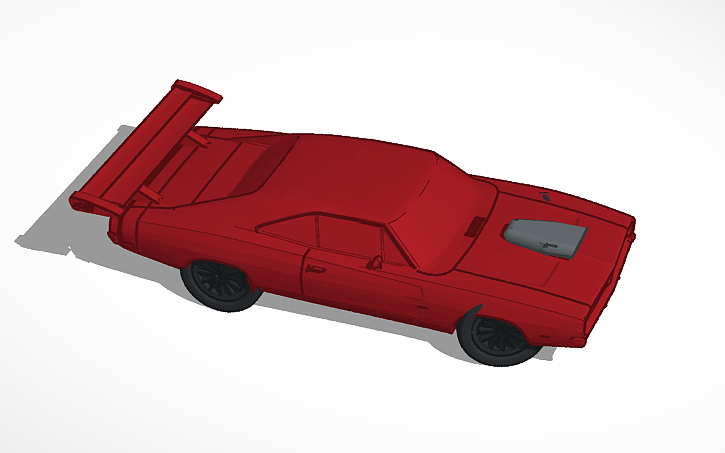 3D design Muscle Car - Tinkercad
