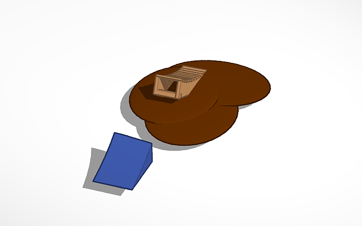 3D design MTB Ladder Ramp - Tinkercad