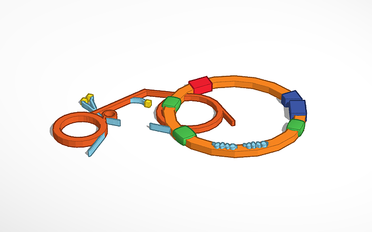 3D design Particle Accelerator - Tinkercad
