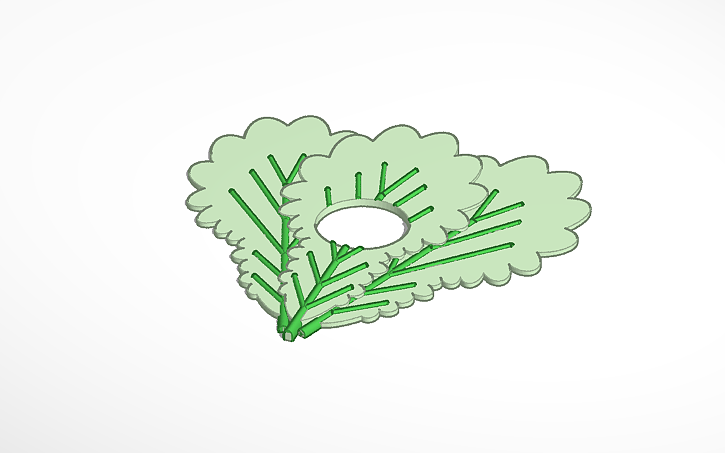 3D design Play sandwich lettuce - Tinkercad