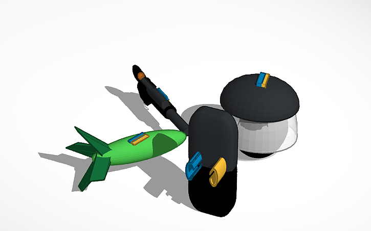 3D design Defenders and weapons to Ukraine | Tinkercad