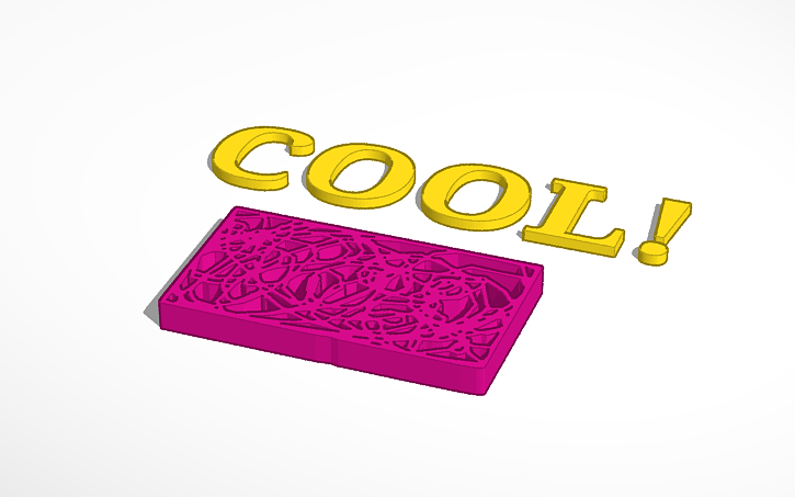 3D design COOL! | Tinkercad