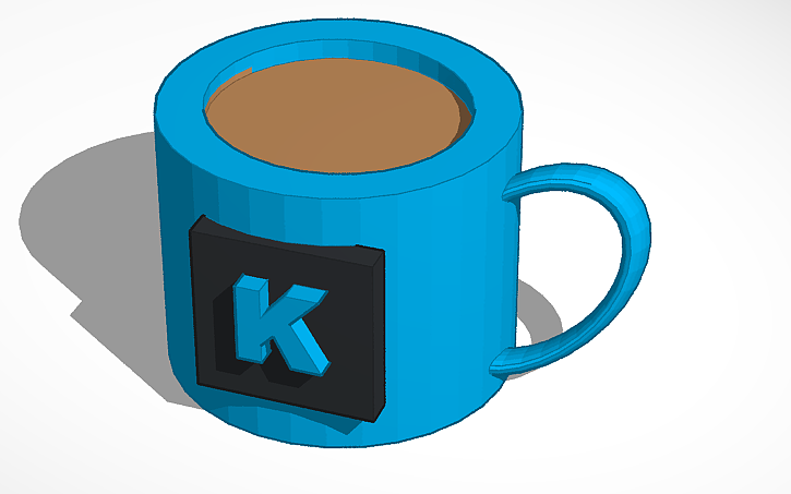 3D design Coffee mug - Tinkercad