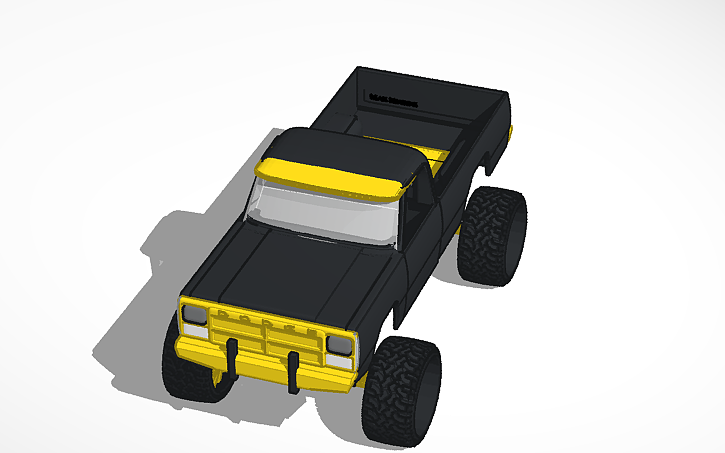 3D design first gen sema truck | Tinkercad