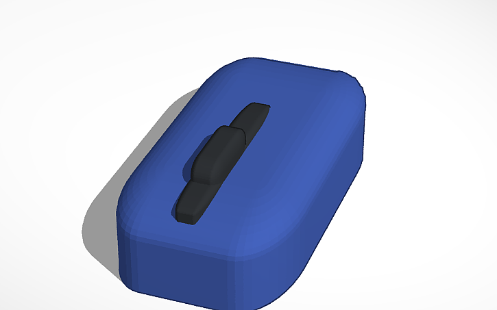 3D design mouse computer - Tinkercad