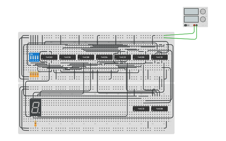 Circuit design Reinoso Ayala Carlos Andrés Circuito Display 7 Segmentos ...