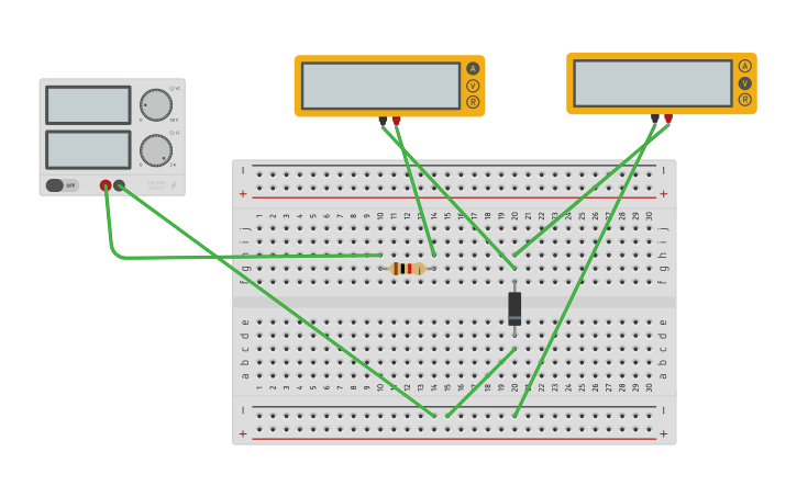 Circuit Design Pn Diode Tinkercad