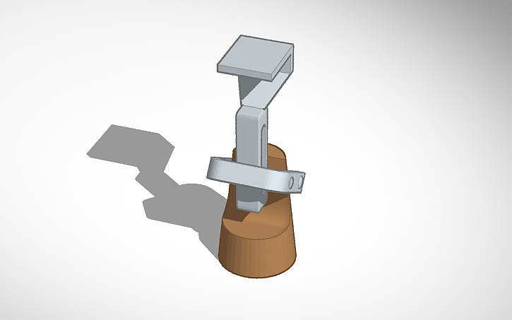 3D design hiccups leg - Tinkercad
