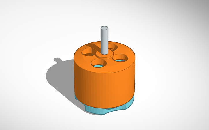 3D design 2212 brushless outrunner motor 28mm diameter - Tinkercad