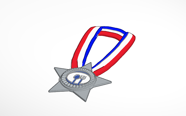 3D design My Medal!!! - Tinkercad