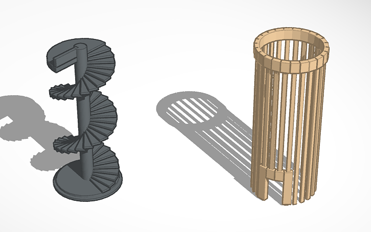 3D design Lesson: Learning the moves result - Tinkercad