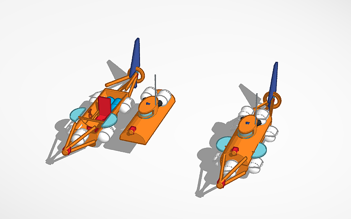 3D design homemade submarine concept mk 4 - Tinkercad