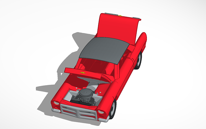 3D design Chevy 1 - Tinkercad