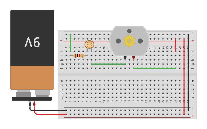 Circuit design EJERCICIO CLASE | Tinkercad