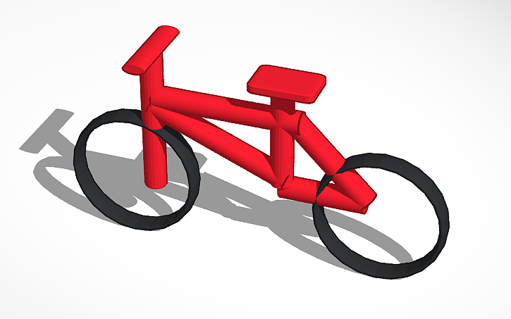3D design Bicycle - Tinkercad