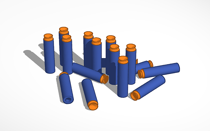 3D design Balas nerf - Tinkercad