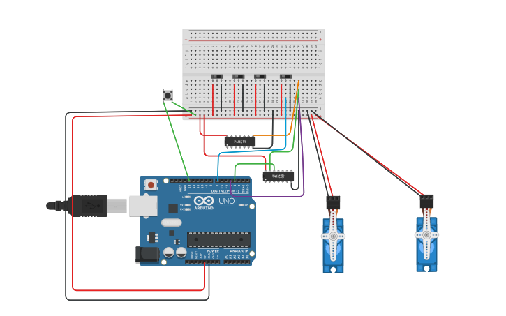 Circuit design Workshop Circuit for Juniors - Tinkercad