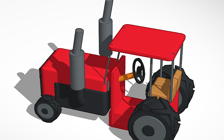 3D design Tractor! | Tinkercad