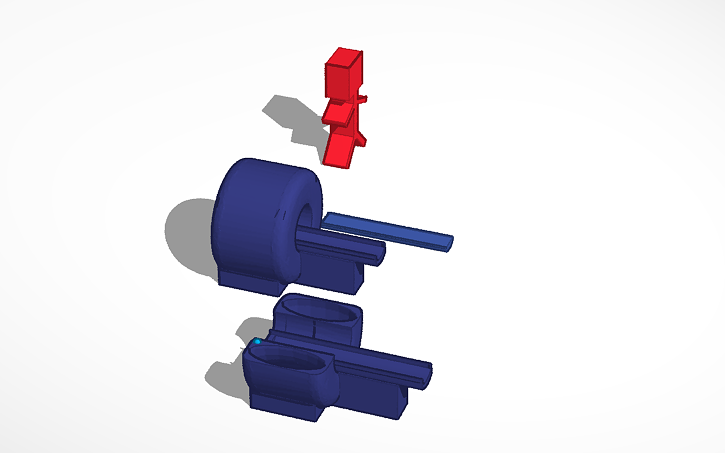 3D design MRI Machine - Tinkercad