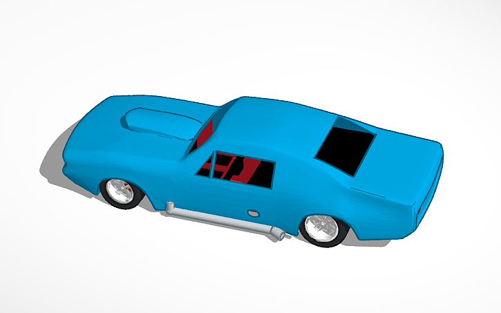 3D design MUSCLE CAR🚙 - Tinkercad