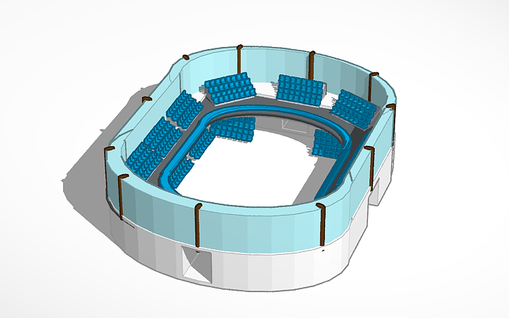 3D design Copy of stadium - Tinkercad