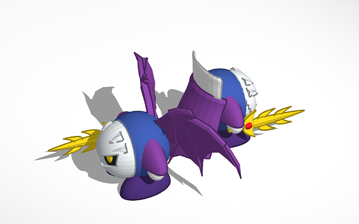 3D design Meta Knight figures | Tinkercad