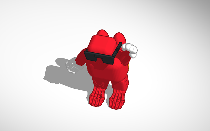 3D design Spaceman Character | Tinkercad