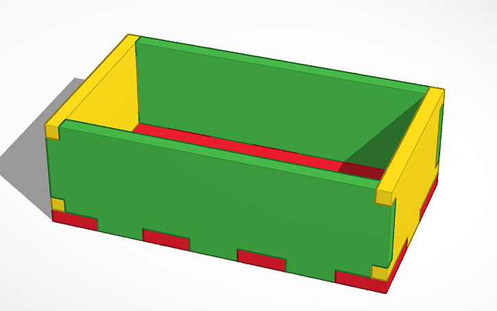 3D design Box | Tinkercad